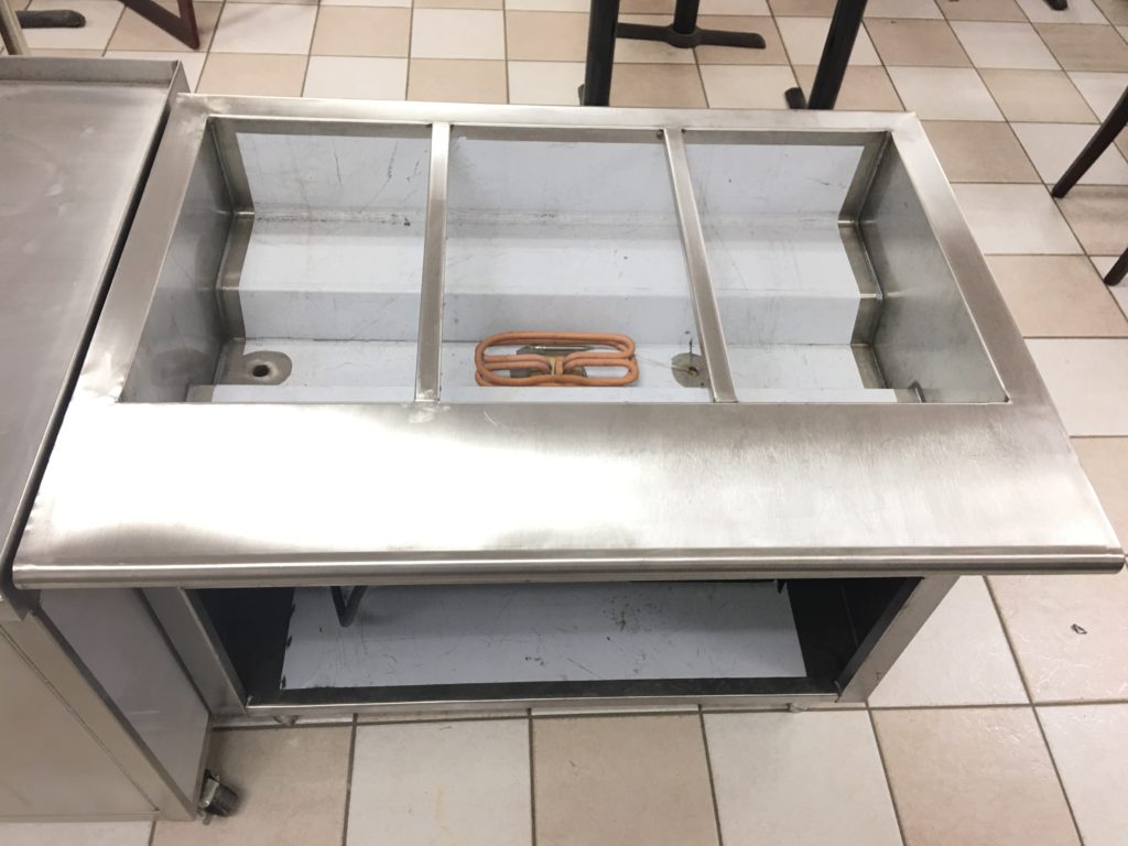 Chef's Steam Table | C&R EQUIPMENT SERVICE INC.